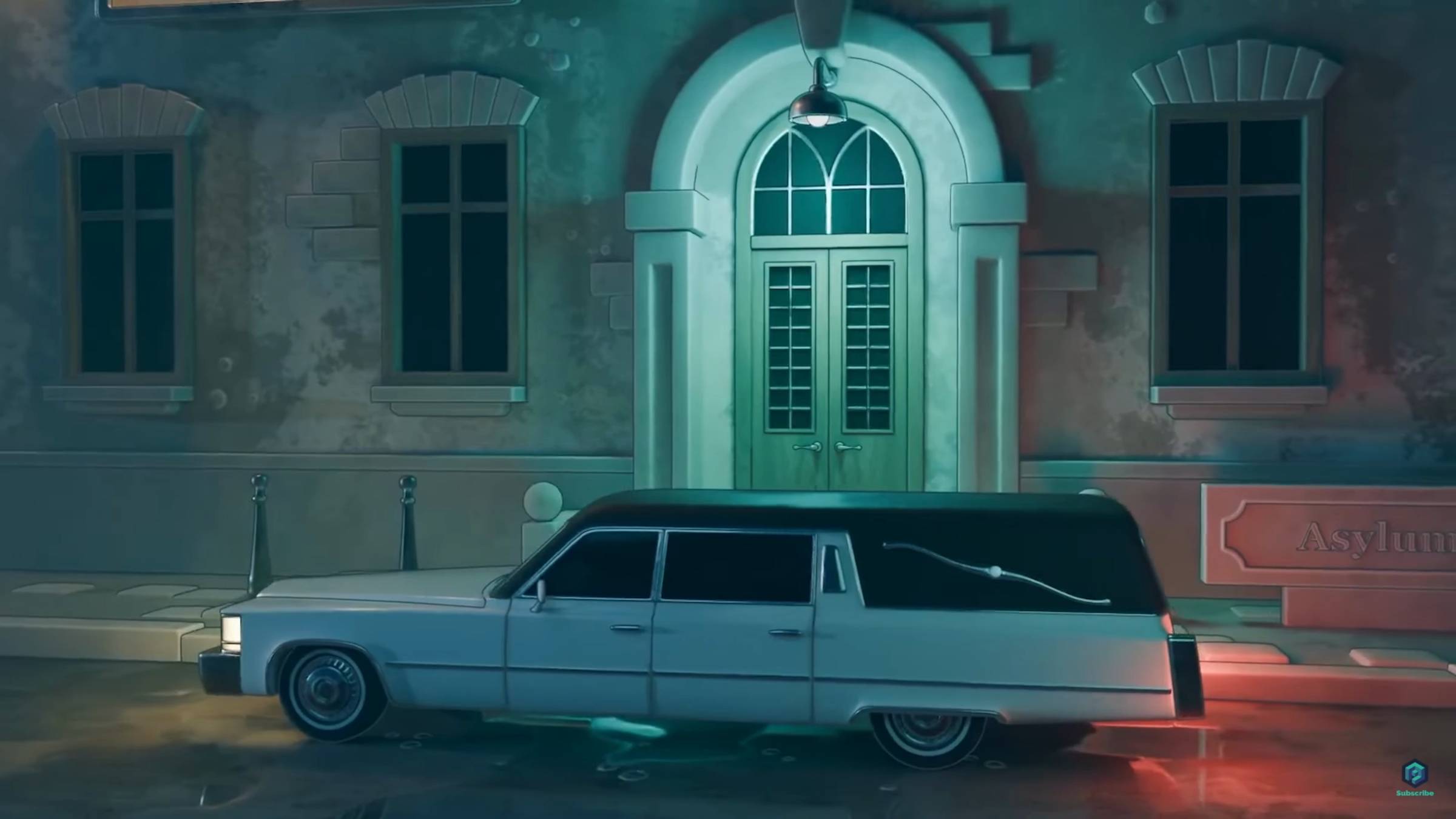 Призрачный дом в Блендер.