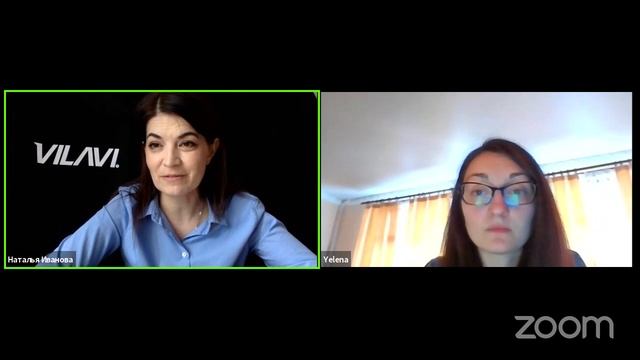 Наталья Иванова– Совещание Zoom