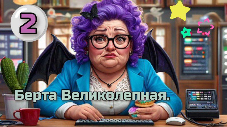 Сказка Берта Великолепная.🌞 2-я часть 🌞🟣 Мультик 🟣 Для детей.