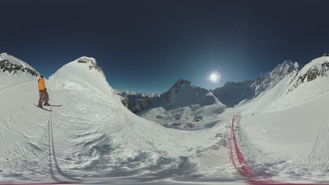 2025. Сочи. Красная поляна. Панорама 360° - 1. Восточный сектор.