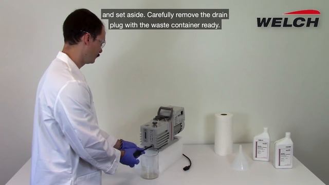 Замена масла в пластинчато-роторном насосе