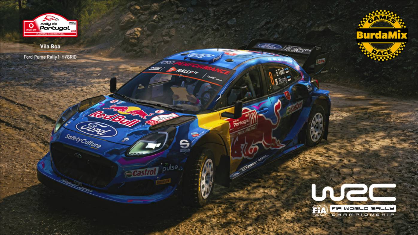 EA SPORTS WRC Time Trial 🚗 Vodafone rally de portugal Vila Boa Ford Puma Rally1 Hybrid