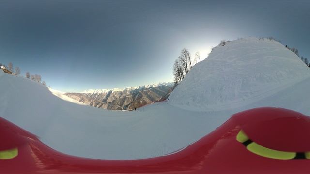 2025 Сочи. Красная поляна. Спуск 360° - 1. Восточный сектор.