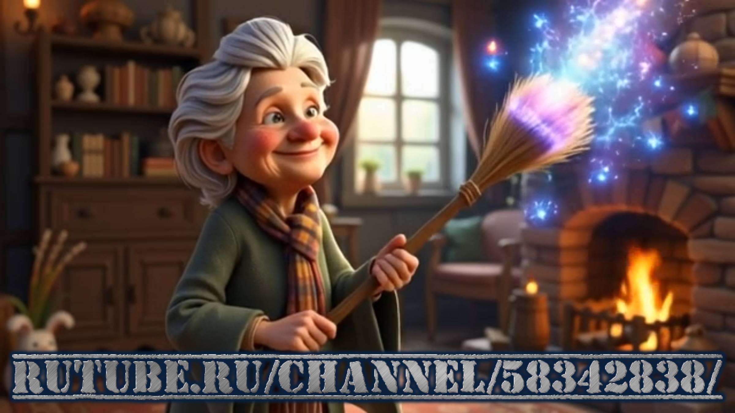 Бабушка и волшебный веник - сказка для детей