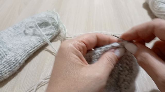 Следки спицами