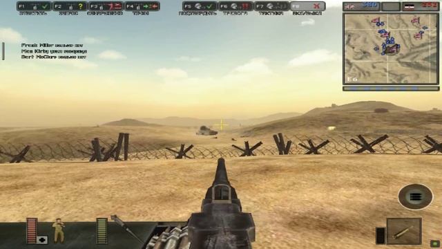 Battlefield 1942. Тобрук / Tobruk. Союзник / Allied.