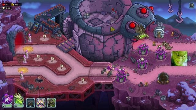 Kingdom Rush 5: Alliance [Безумец]→25.Сердце Колосса - Кампания С Длиннолучники И Отряд Пушкарейッ✌