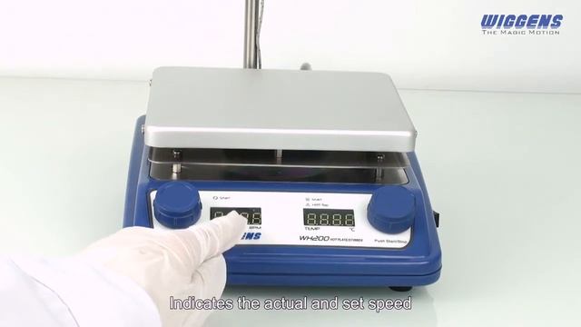 Цифровая мешалка с подогревом Wiggens WH200