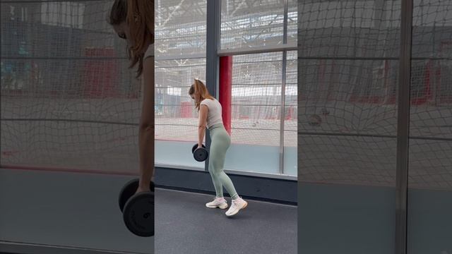 Разбор упражнения - тяга на одной ноге