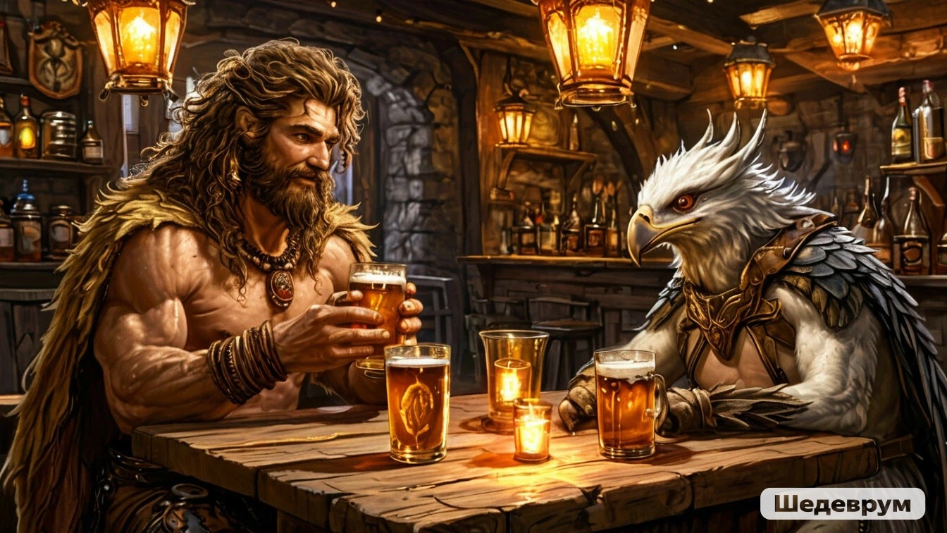 Черный Призрак — Кентавр Арнольд | Песня по сказке Jinger Beer