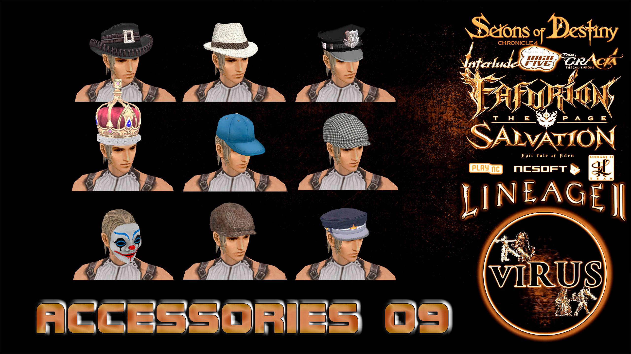 New Accessories Package 09. LINEAGE II. Any Chronicles ◄√i®uS►