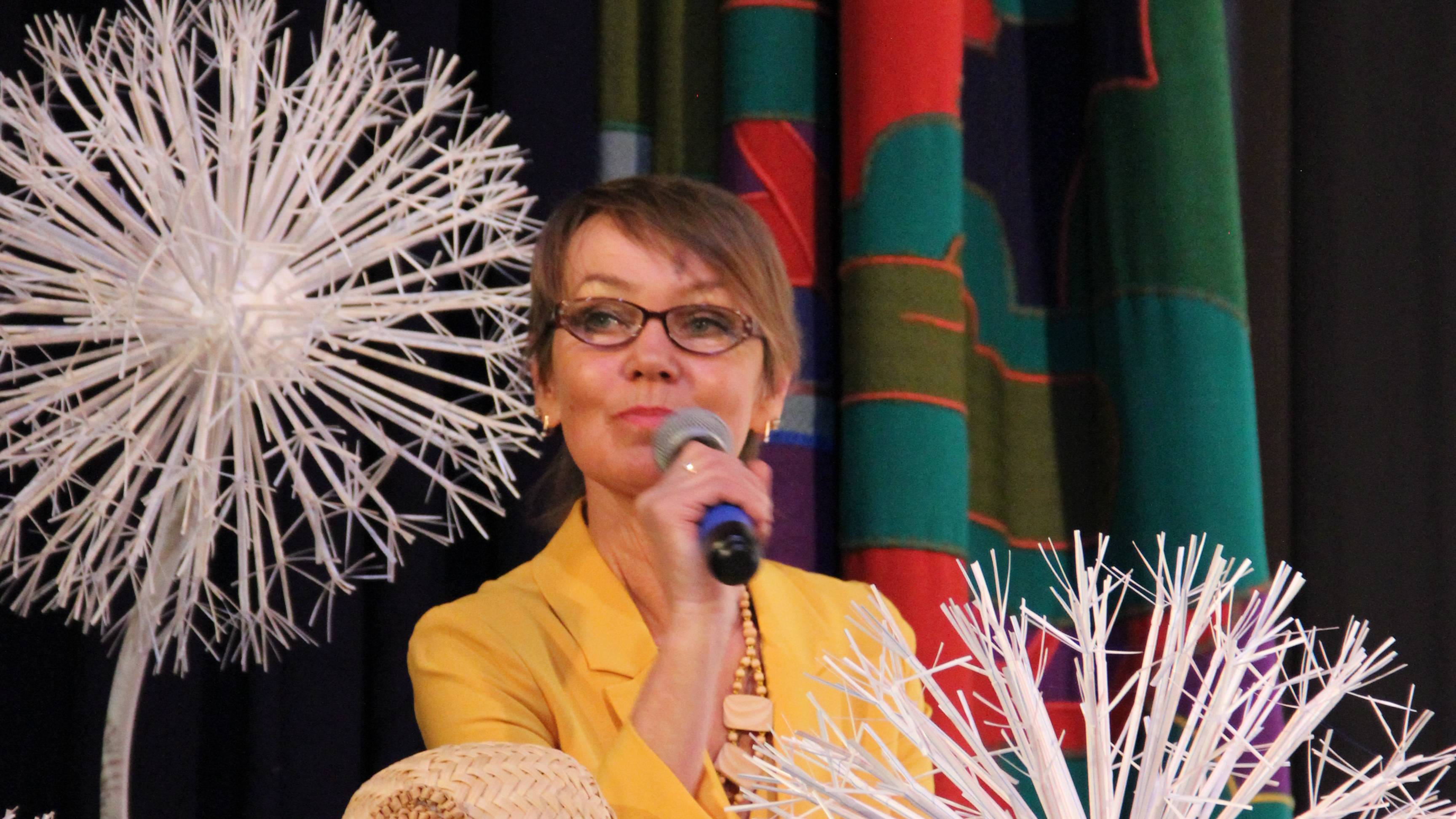 Творческая встреча в библиотеке посёлка Мангуш. Февраль 2025г.