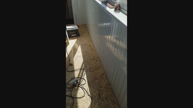 обшивка панелями.