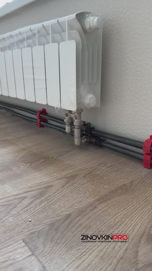Монтаж отопления по плинтусу |  ПИК