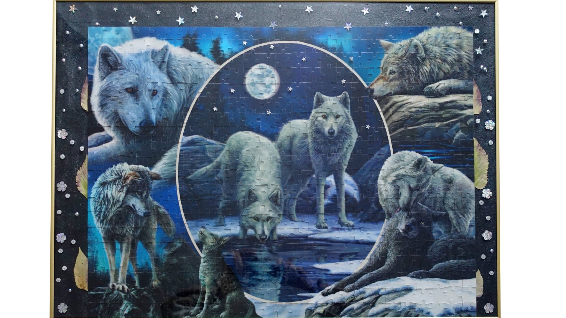 Волчий прайд. 3Д объемные пазлы.