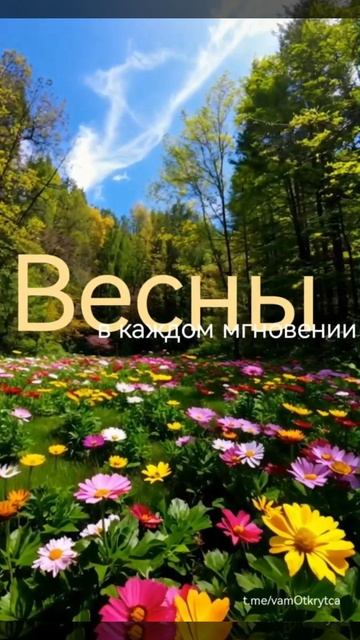 Весны в каждом мгновении