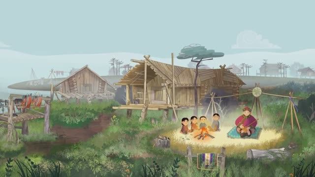 Шаман.Мультфильм на нивхском языке