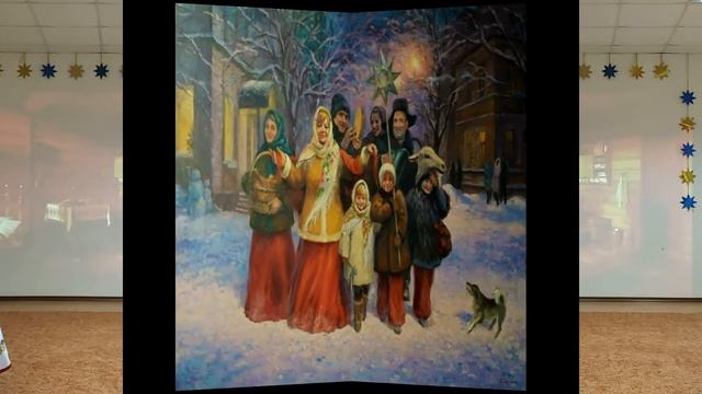 "Рождественские посиделки" с воспитанниками старшей группы "Матрешки".