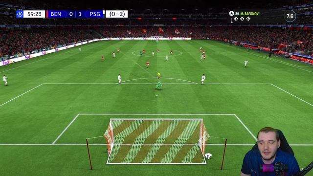 EA Sports FC 25 Карьера Вратаря Сафонов - Жесткое Столкновение Вратарь Против Нападающего #7