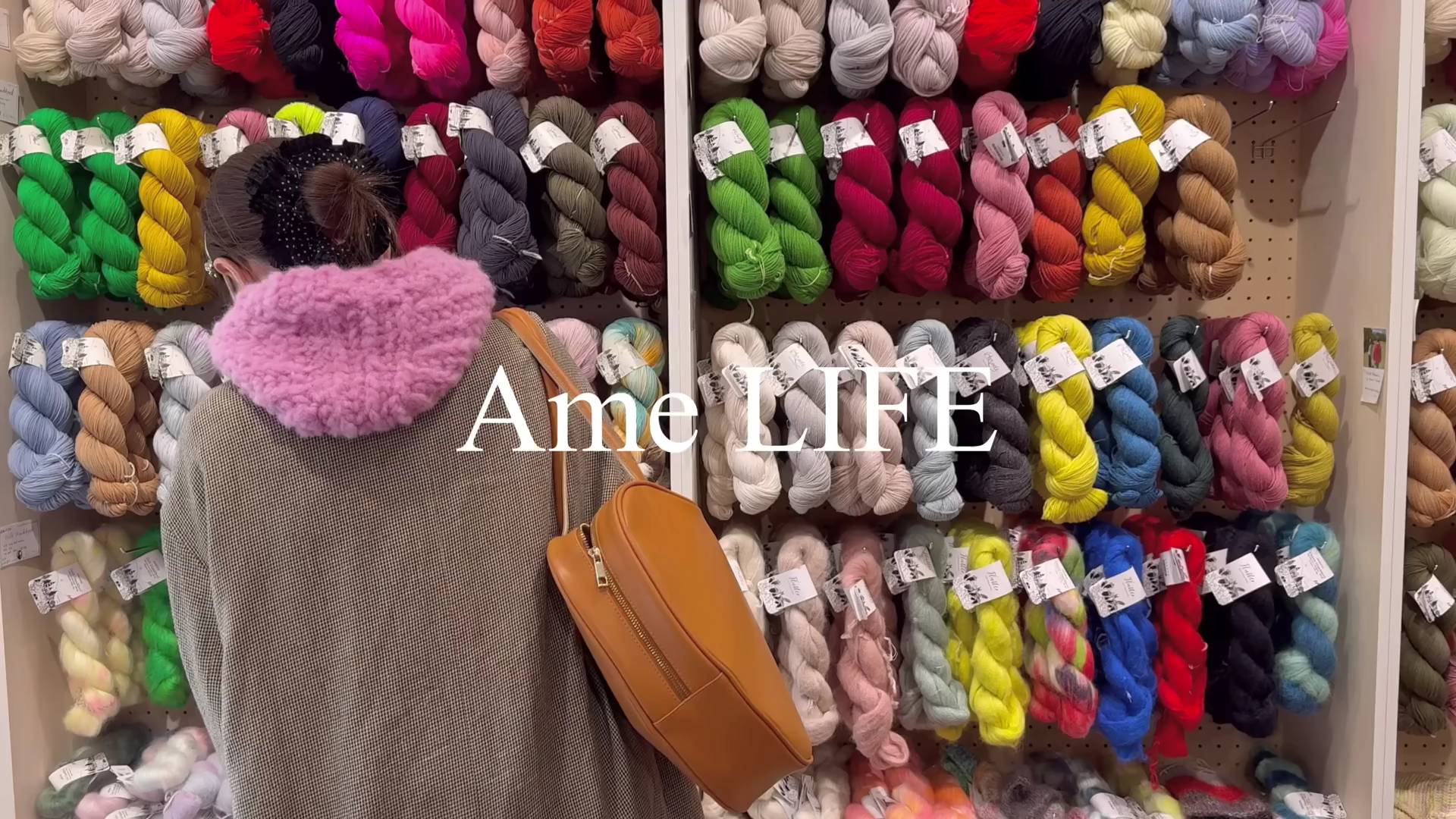 Ame LIFE  Экскурсия по магазинам пряжи в Токио 2024 🧶 Для любителей вязания крючком и спицами