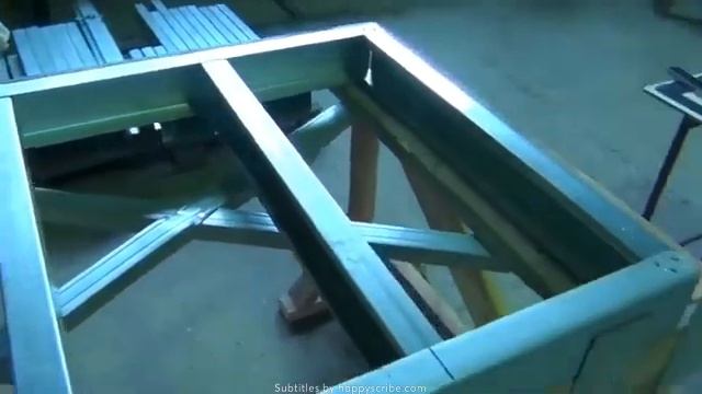 Изготовление конструкции из ЛСТК. Часть 2. Внимание! Данное видео содержит субтитры!