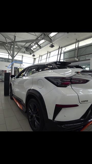 CHANGAN UNI-T white short обзор цена (замена Toyota, Lexus, Nissan, Mercedes, BMW)