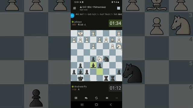 Неимоверный накал страстей! Шахматы на lichess.org