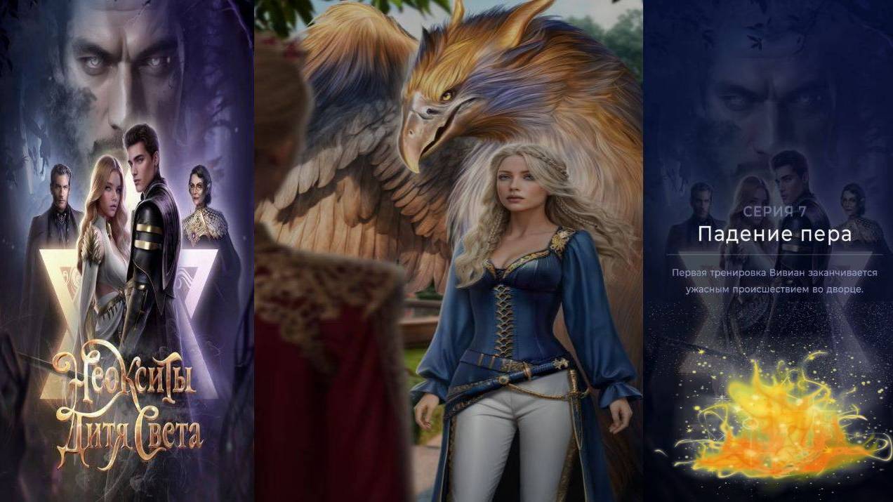 Истории Другого Мира / Неокситы: Дитя Света / 2 Сезон / Глава 7 / Падение пера / 💎