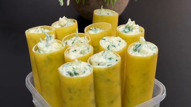 Аппетитные каннеллони с начинкой! #паста #рецепт #каннеллони #начинка