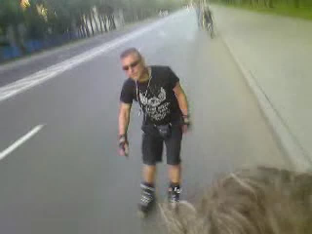 Покатушки на роликах....2009г.