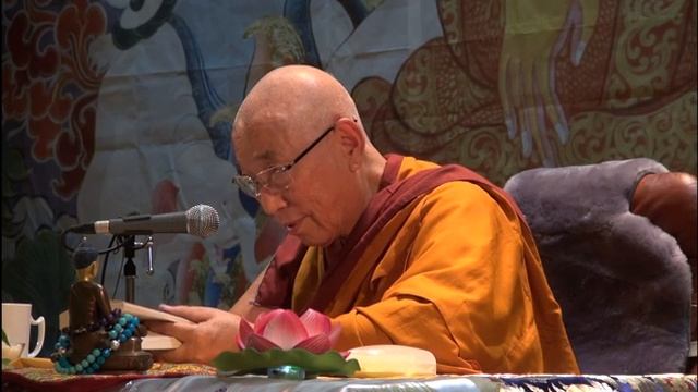 Джецун Ело Ринпоче. Краткий Ламрим. Часть 1 (г. Москва, 24.09.2016 г.)