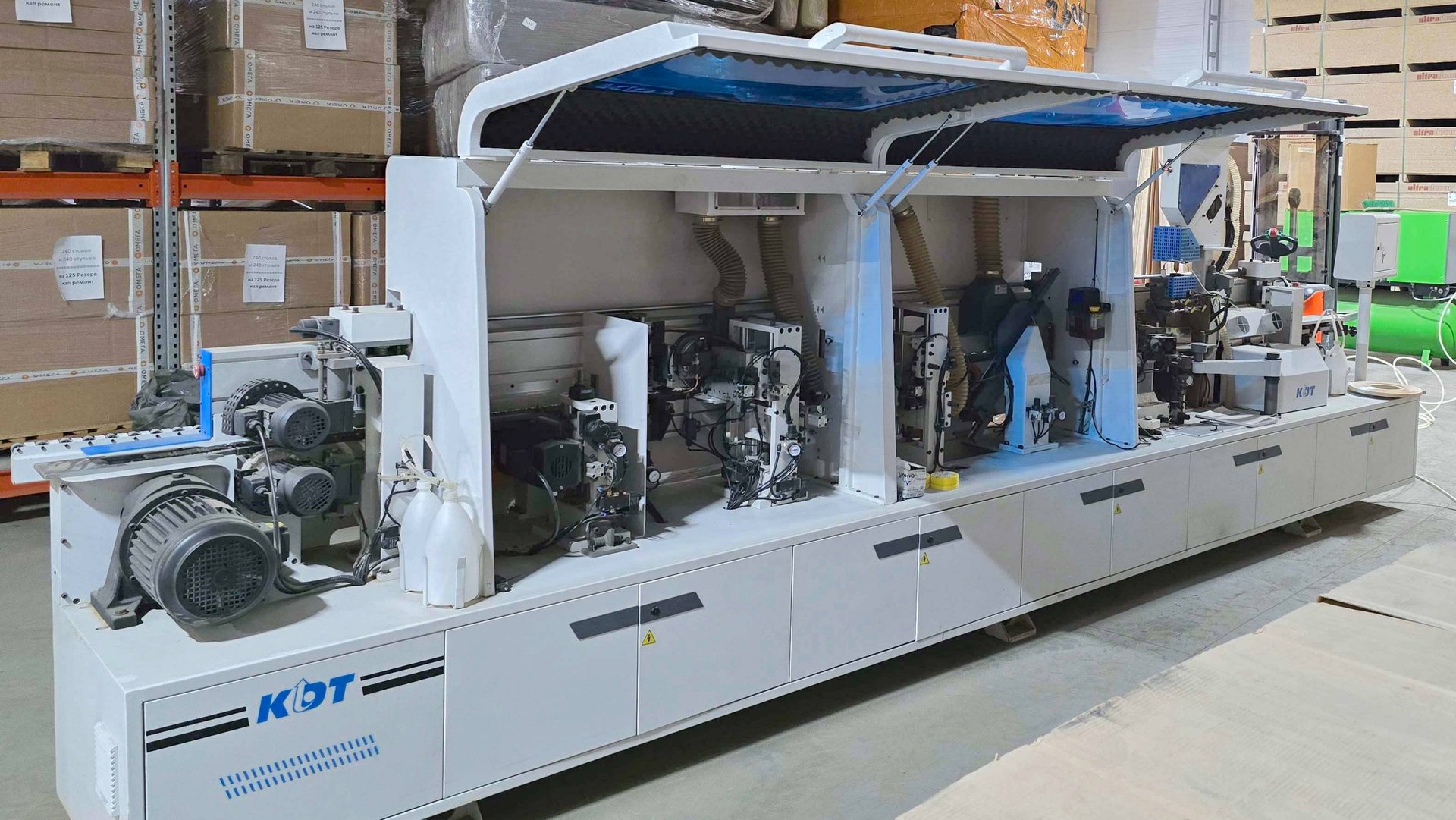 KDT KE-655JHSKA, кромочник с прифуговкой и пазованием