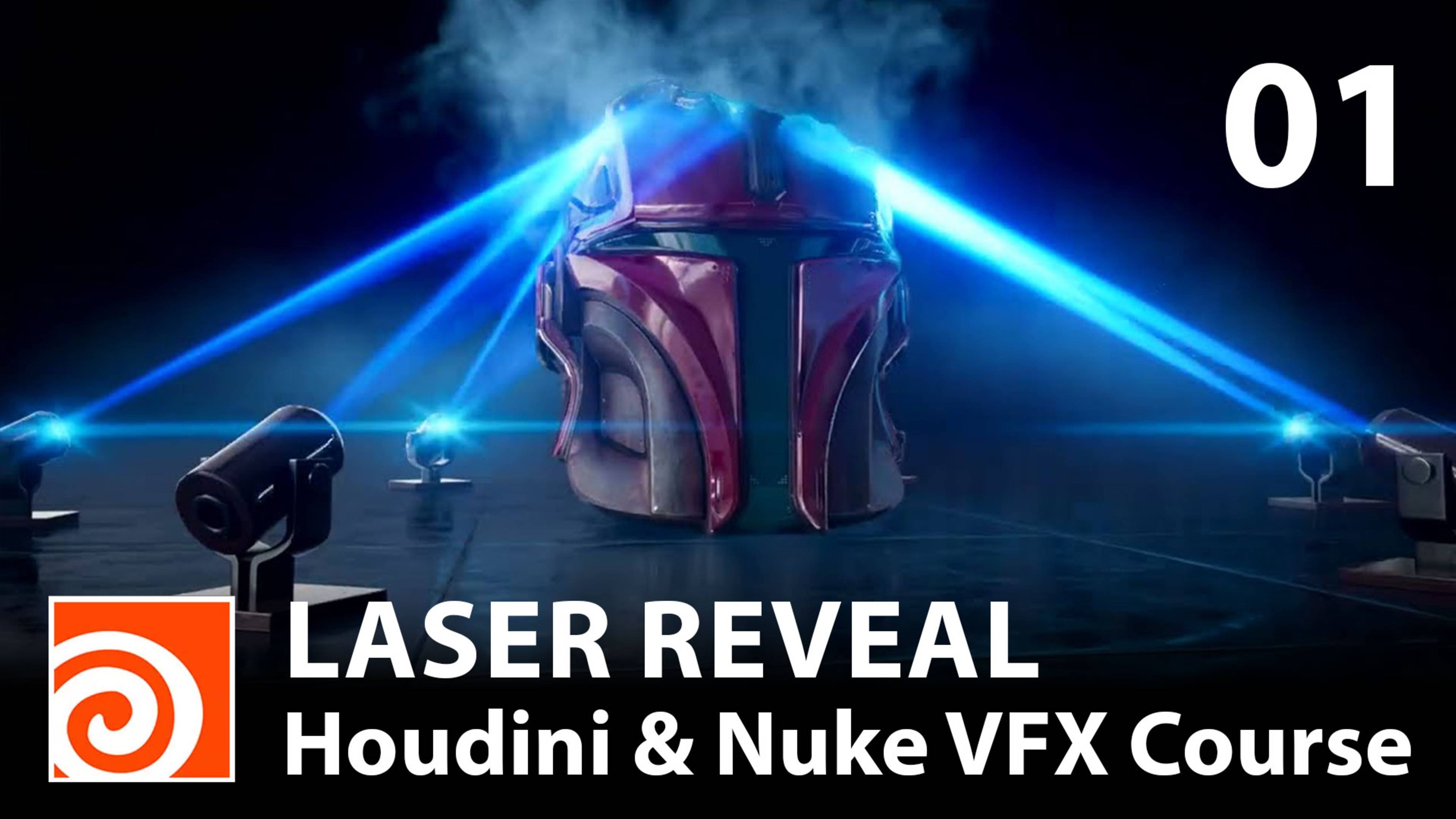 01 Prepare Geo - Laser Reveal - Houdini & Nuke VFX Course