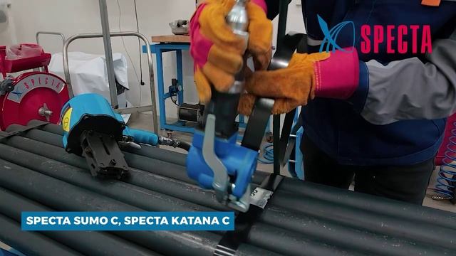 SPECTA SUMO C & SPECTA KATANA C: комплект пневматических инструментов для стальной ленты
