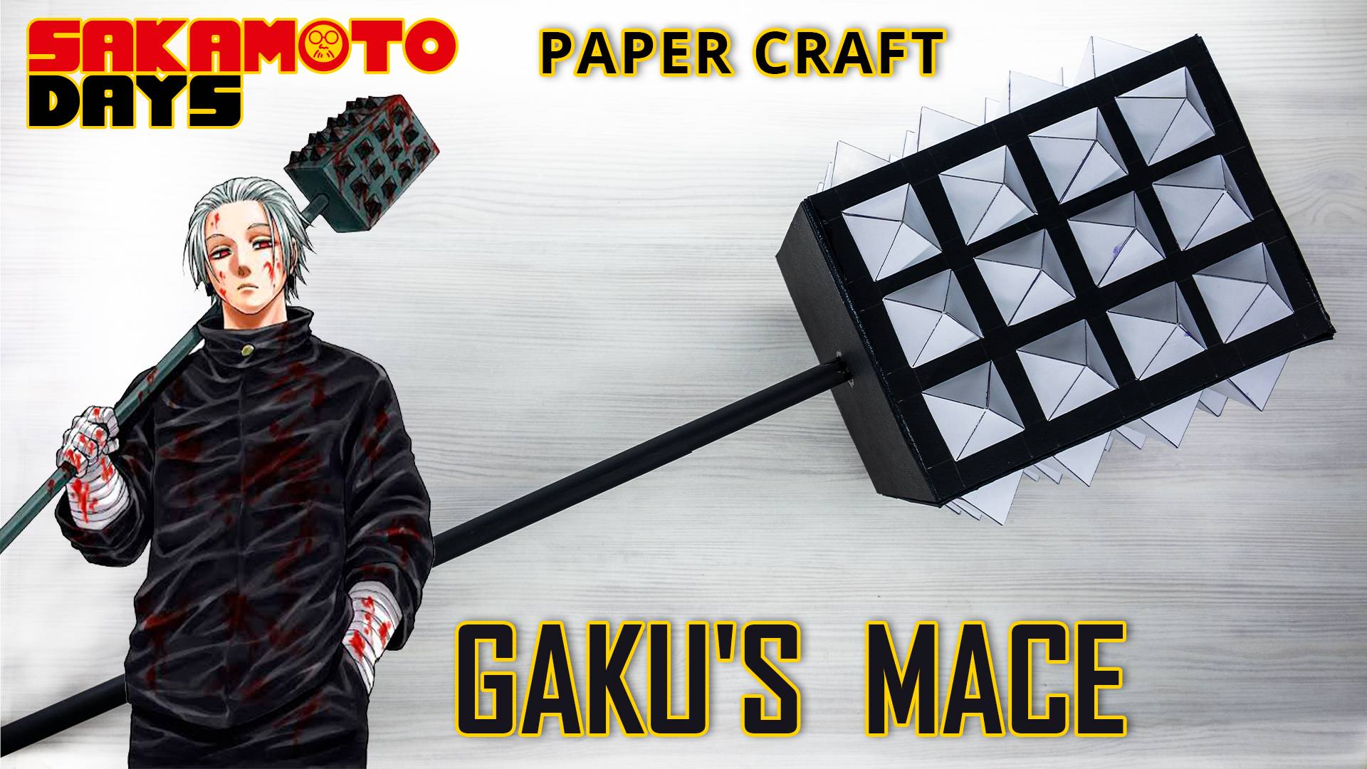 Создайте реалистичную булаву Гаку из манги Дни Сакамото