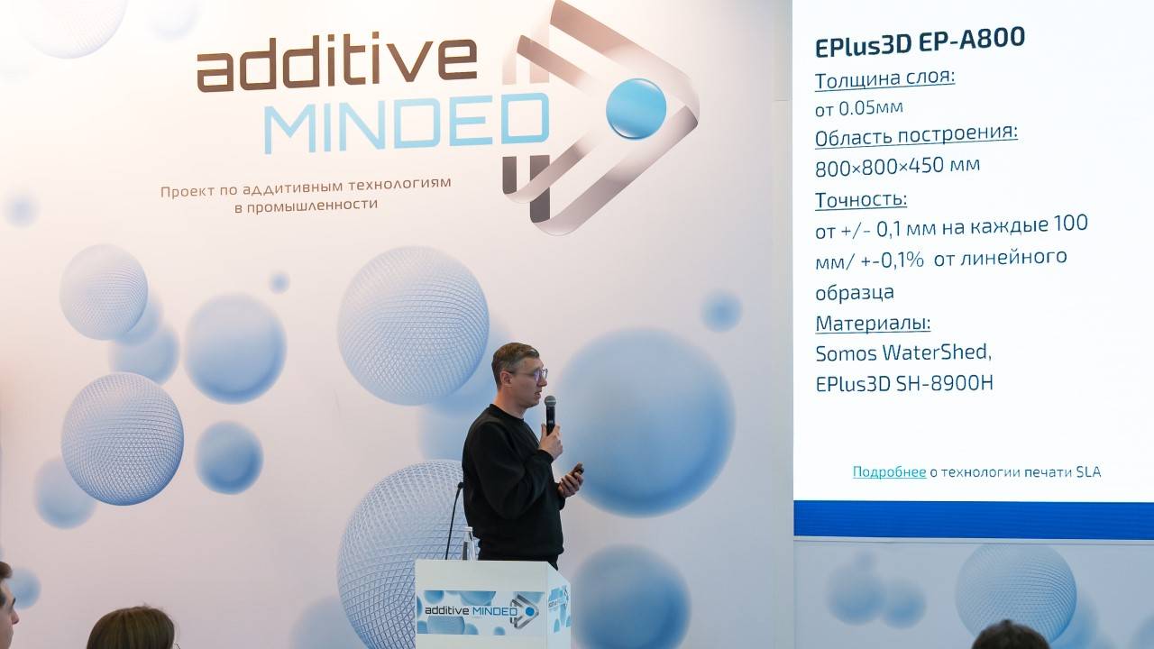 ДЕЛОВАЯ ПРОГРАММА ADDITIVE MINDED | Сессия: Предтечи «умных» фабрик | Выставка RUPLASTICA 2025