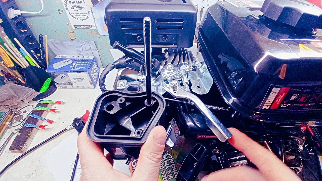 КАК УСТАНОВИТЬ ТРОСИК ГАЗА НА НОВОМ ДВИГАТЕЛЕ. ЛИФАН И АНАЛОГИЧНЫЕ ДВИГАТЕЛИ ДЛЯ МОТОБЛОКА,СОБАКИ.