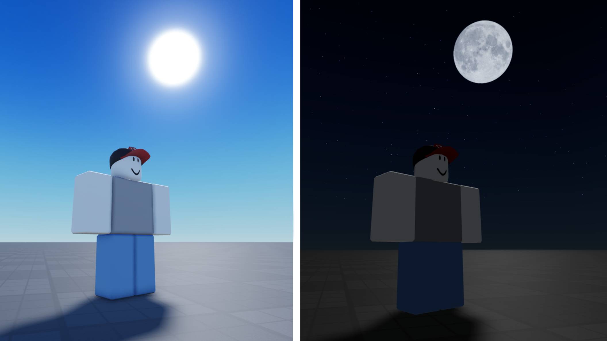 Как сделать смену дня и ночи в роблокс студио / roblox