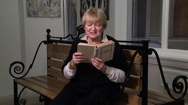 Народная артистка России Тамара Абросимова читает отрывки очерка «Мой Пушкин» Марины Цветаевой