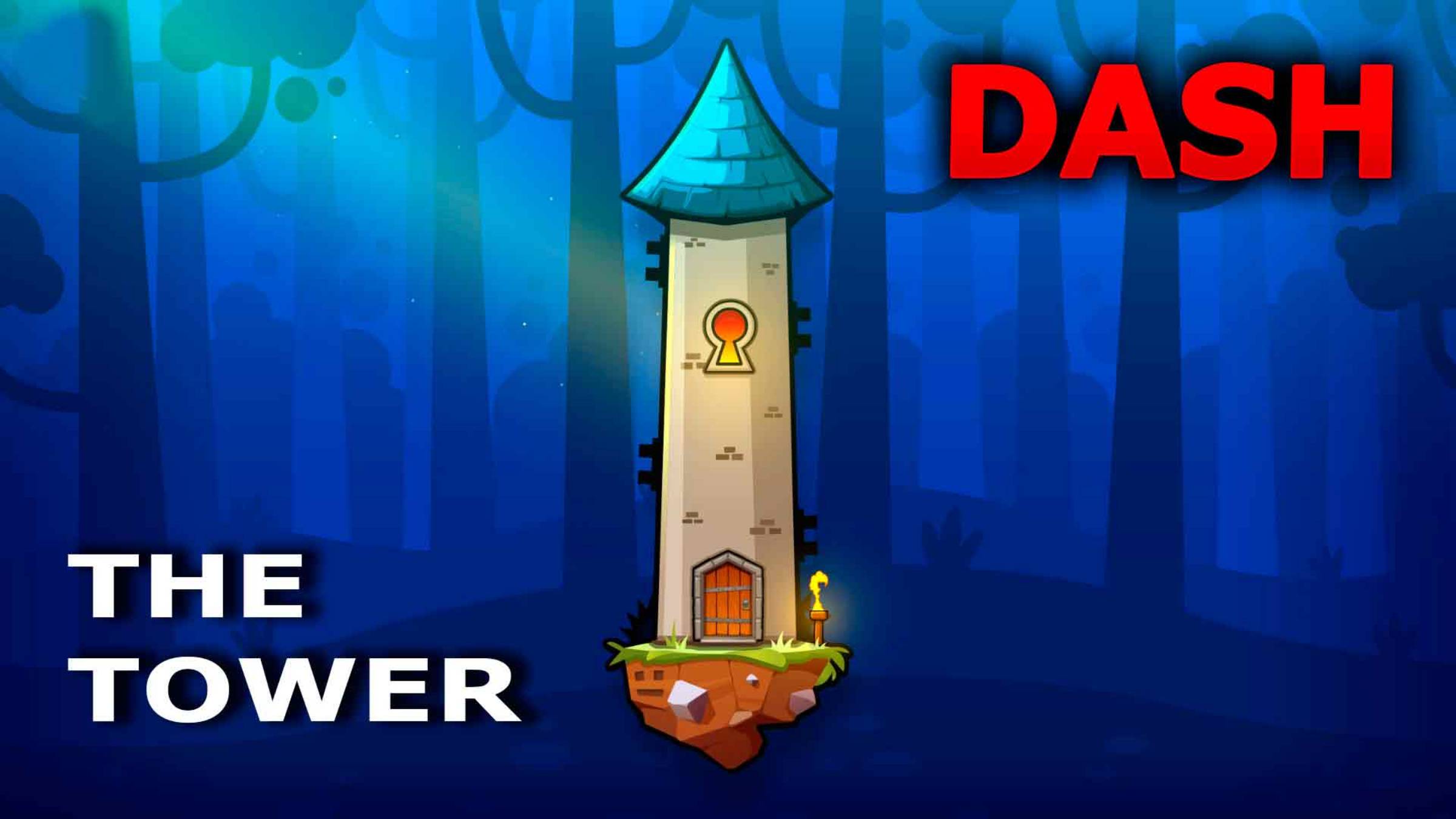 Башня. Прохождение Geometry Dash (The Tower)