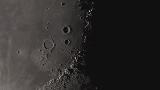 Moon - Close Up View - Real Sound