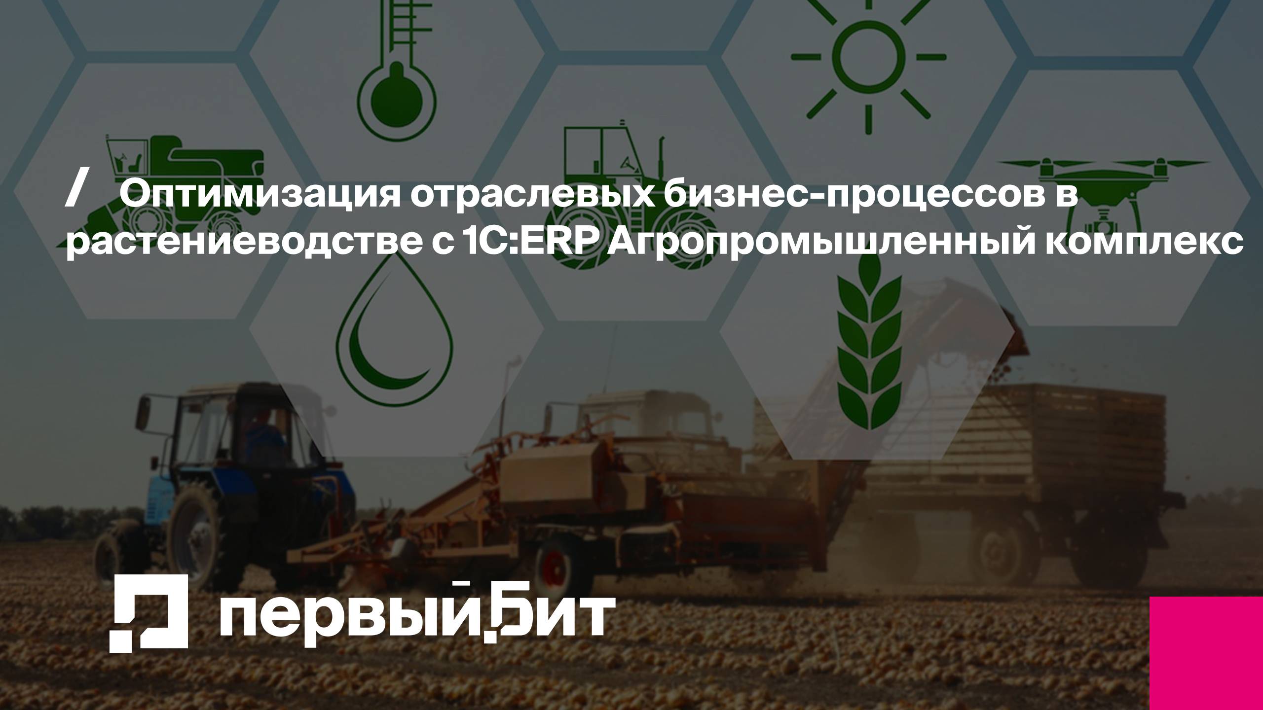 Оптимизация отраслевых бизнес-процессов в растениеводстве с 1C:ERP Агропромышленный комплекс