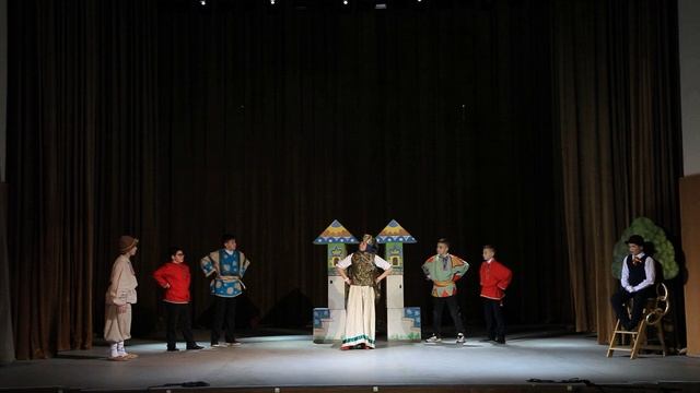 Спектакль "Сказка о рыбаке и рыбке"