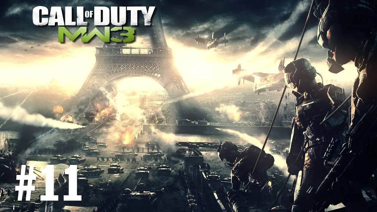 Call of Duty Modern Warfare 3 (2011) Прохождение Без Комментариев #11: Глаз Бури