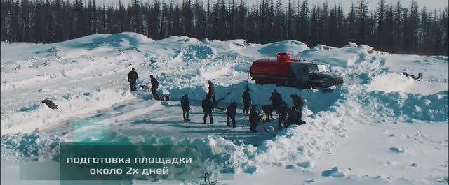 Арктическая система хранения топлива на основе нефтетанков Промо-ролик
