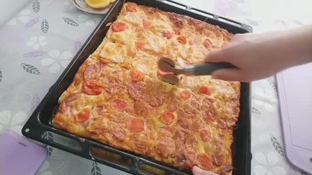 ВКУСНАЯ ПИЦЦА! МИНИ ПОКУПКИ!