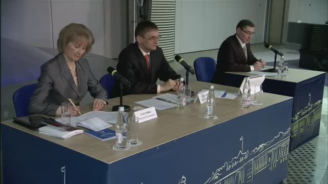 Выступление Браусова А.М. на международной конференции в Санкт-Петербурге (апрель 2014)