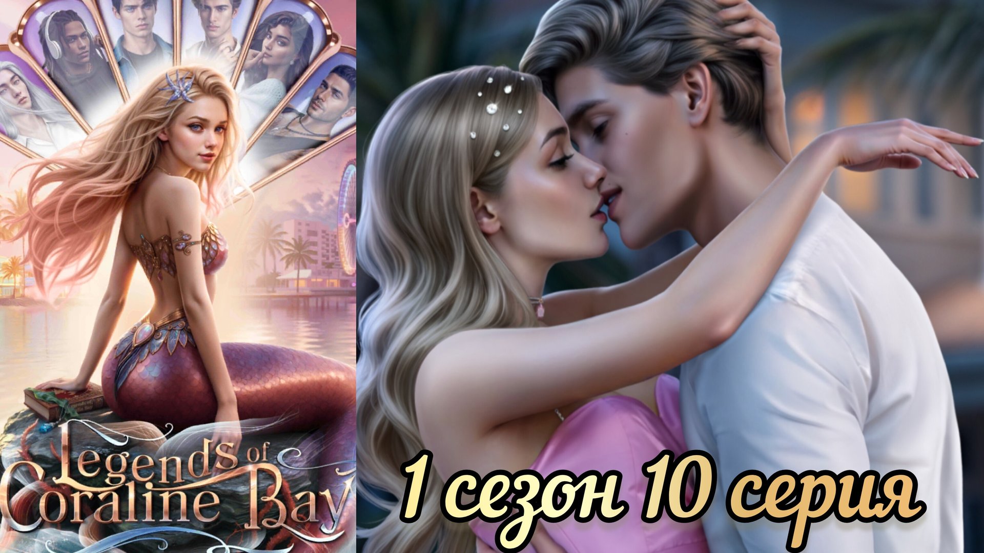 Легенды Коралин-Бэй  10  серия 1 сезон . Истории другого мира. Новелла о русалках