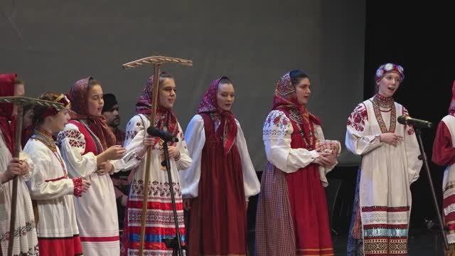 Юбилей ФА "Радуга" Старшая группа. Блок песен д. Говорёнки Одоевского р-на Тульской области.