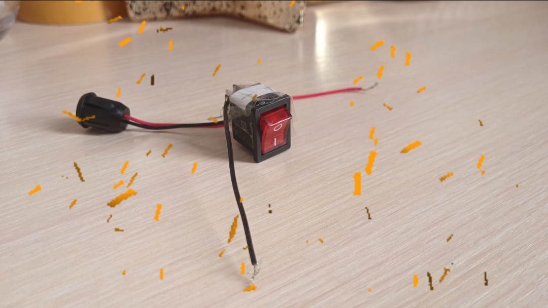 Как подключить "Выключатель клавиша мини с подсветкой".